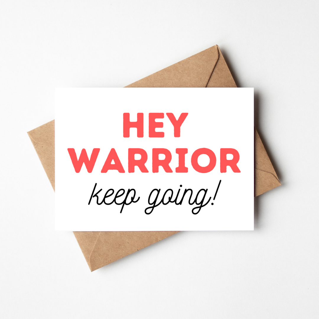 Hey Warrior – Sew Rustic Candle Co.
